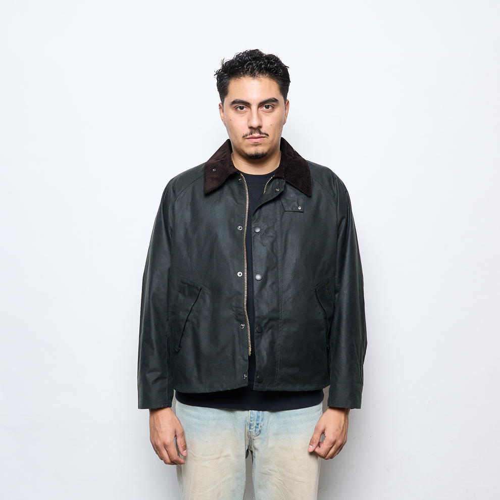 Barbour - Modified Transport Wax Jacket (Sage) – MILK STORE