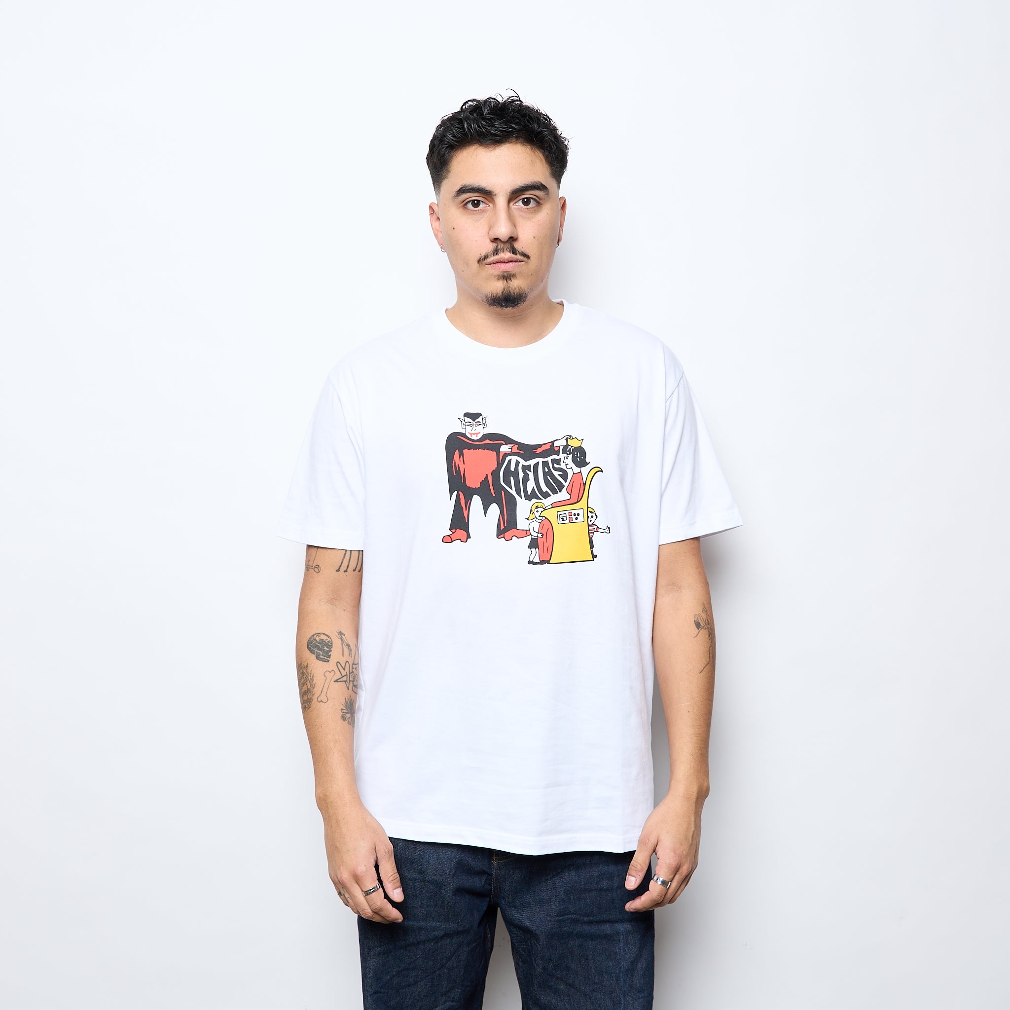 Hélas - Vampire Tee (White) – MILK STORE