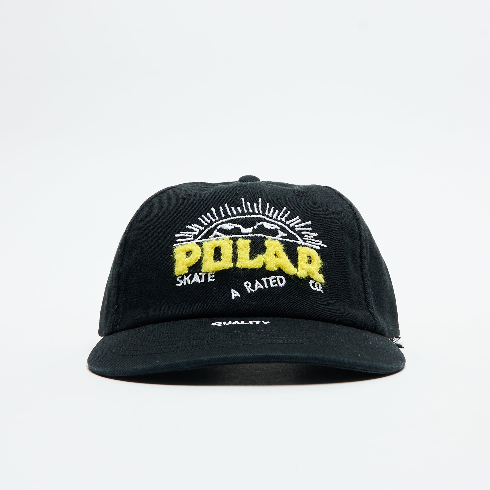 Polar Skate Co - Ramy Cap Cheeky Sun (Black) – MILK STORE