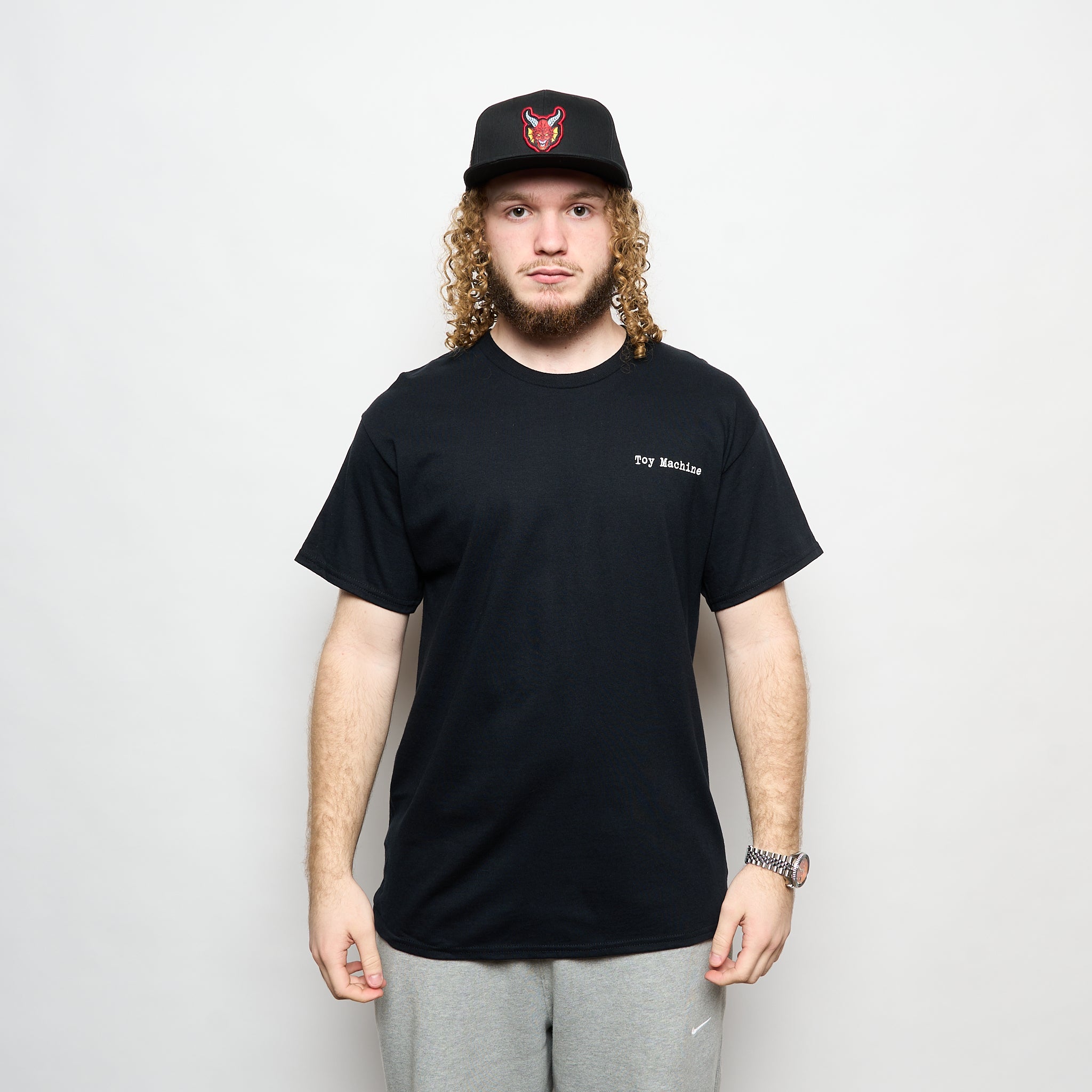 Toy Machine - Charred Cross Deck T-Shirts (Black) – MILK STORE